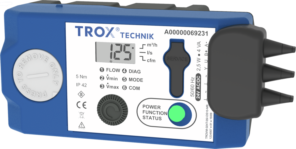 XS0 - Volume flow MODBUS | TROX GmbH