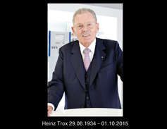 Fallece Mr. Heinz TROX, principal accionista del Grupo TROX (29 de ...
