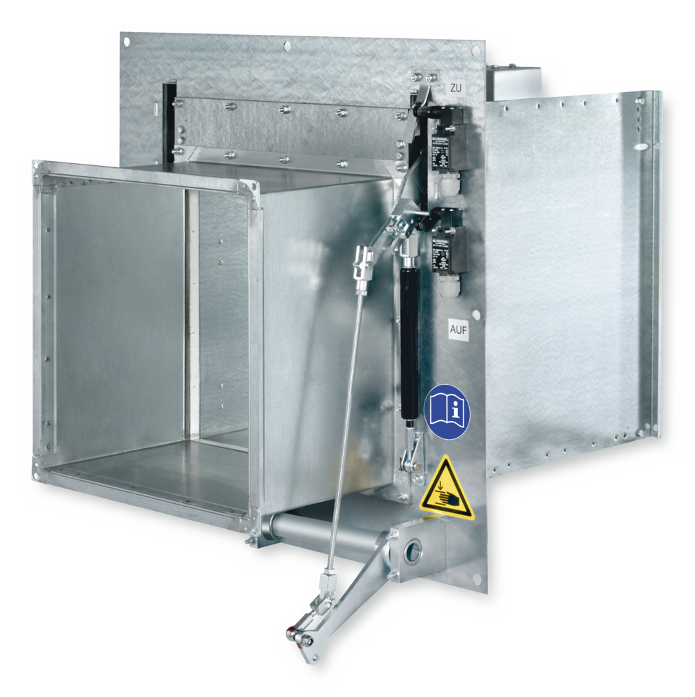 KA-EU – for the extract air of commercial kitchens | S.A. TROX Belgium ...