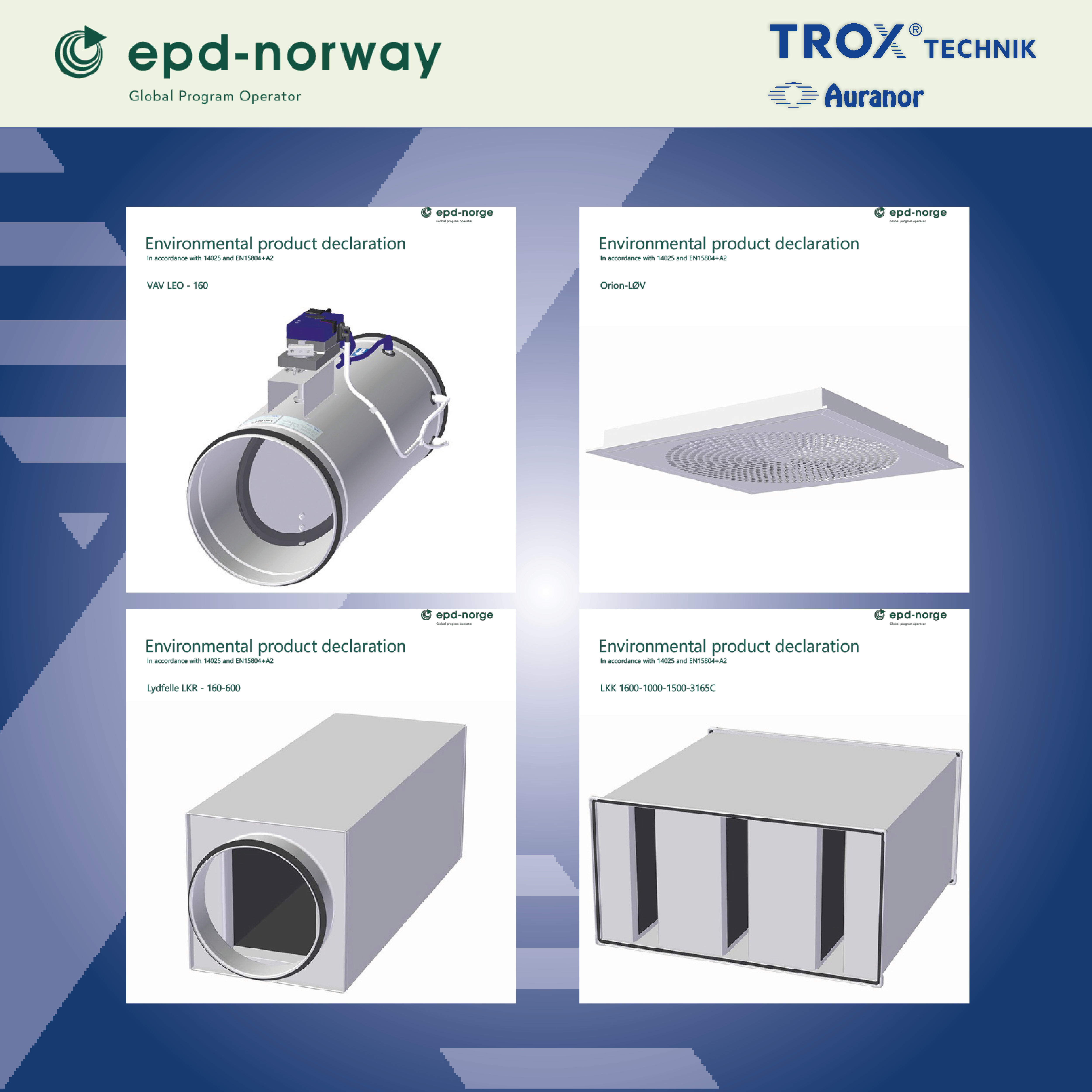 Bæredygtighed på dagsordenen - Flere af vores produkter har fået en EPD ...