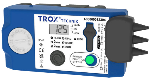 XS0-J6 - Volume flow MODBUS, RJ12 | TROX SE