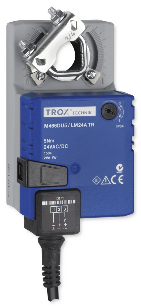Open/Close actuators | TROX UK Ltd